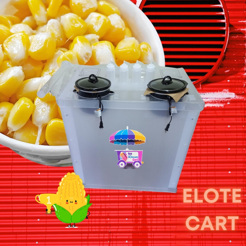 Elote Acrylic Cart - Etsy