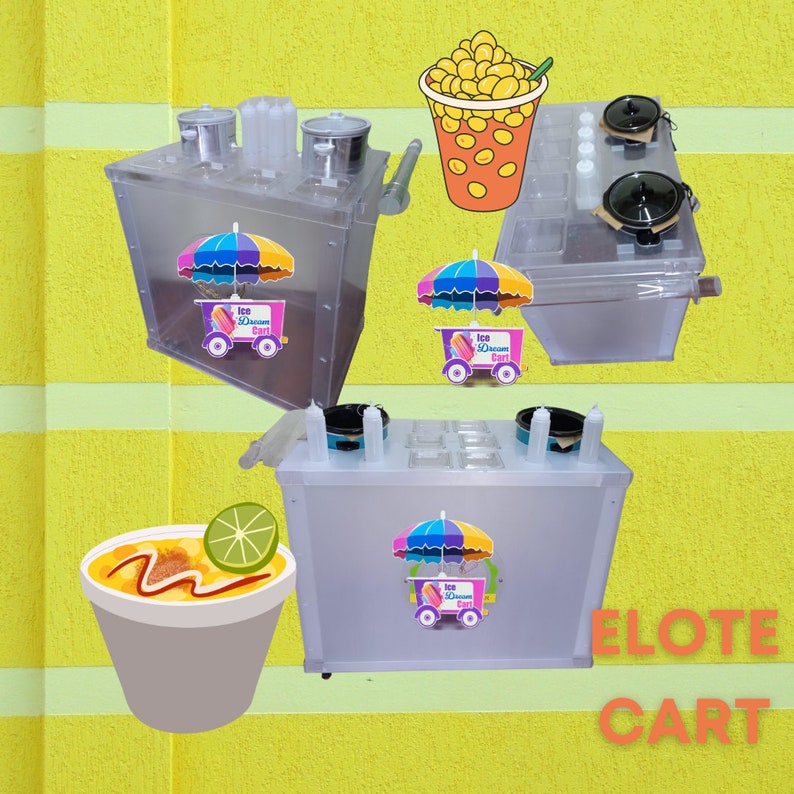 Elote Acrylic Cart - Etsy