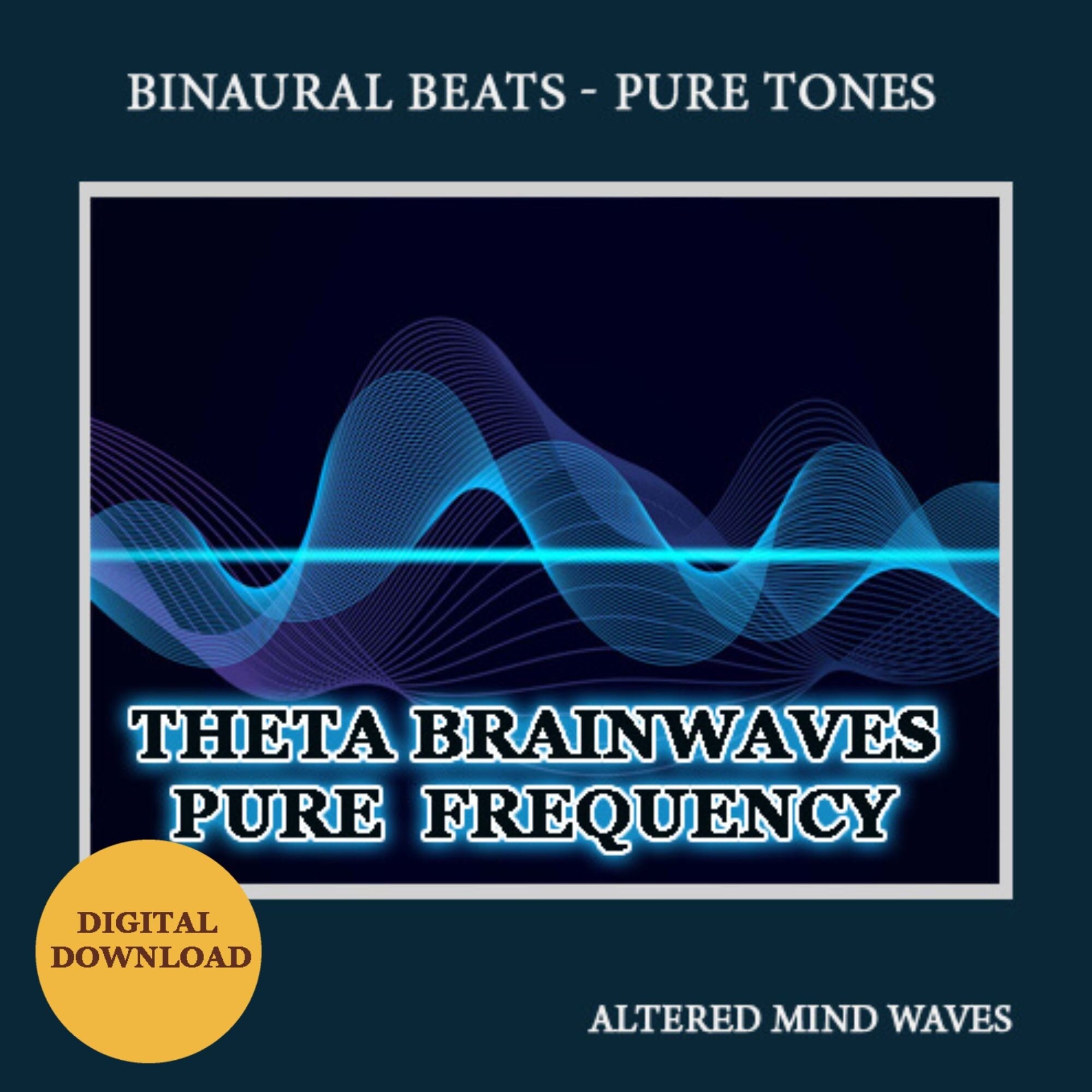 Binaural Beats Audio Pure 6 HZ , Binaural Beats for Relaxing or Meditation, Binaural Beats for ...