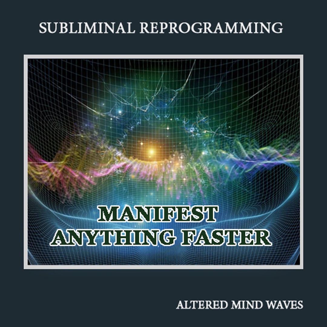 Manifest Anything Faster Subliminal, Manifest Booster Subliminal, Speed ...