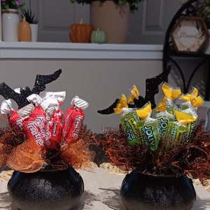 Witches Mini Candy Bouquet Cauldron - Etsy
