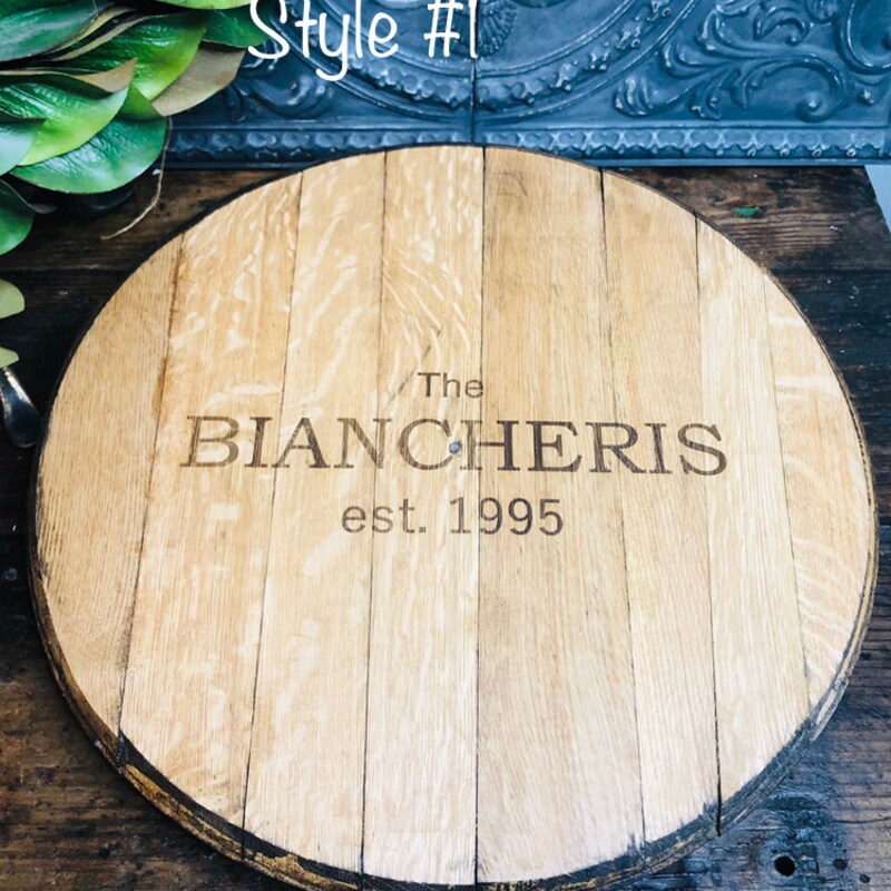 Custom Barrel Sign - Etsy