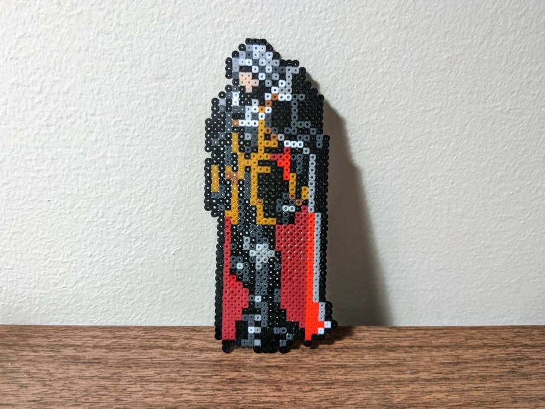 Castlevania Alucard Perler Art Figurine - Etsy