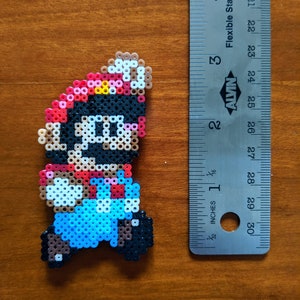 Super Mario World Perler Magnet Set - Etsy