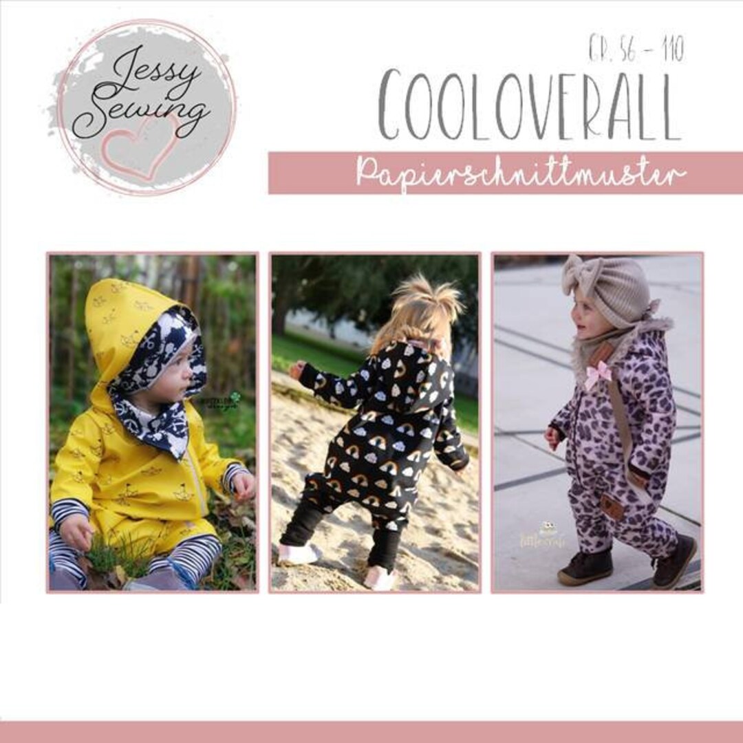 Paper Pattern One-piece cool Overall by Jessy - Etsy