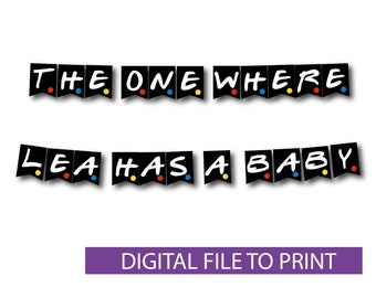 Friends Baby Shower - Etsy