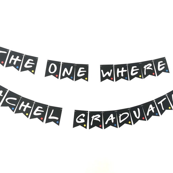 Friends Graduation Banner - Etsy