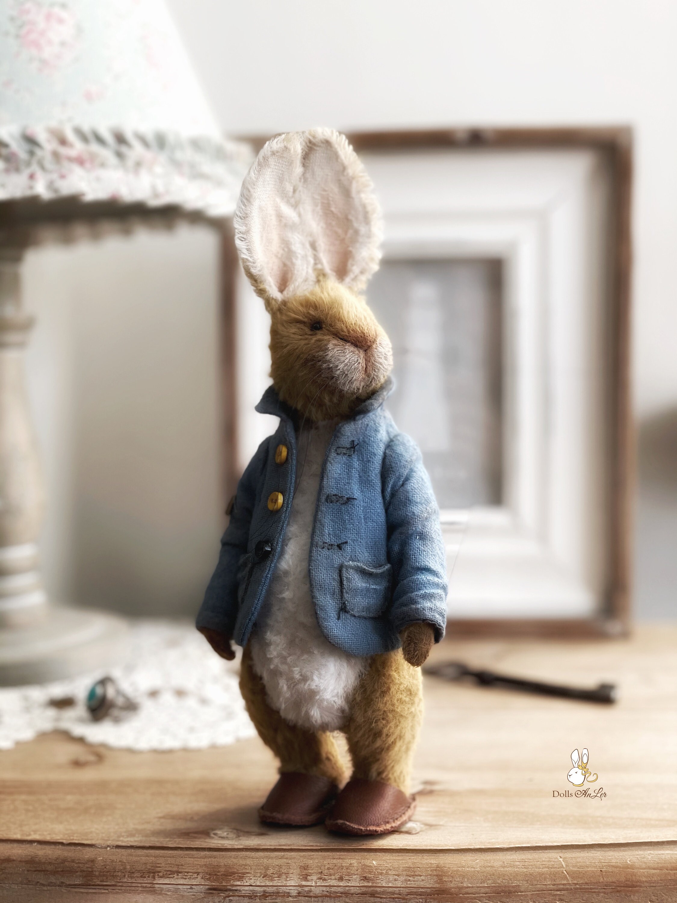 Peter Rabbit Stuffed Bunny Plush vintage estilo eco hecho a | Etsy