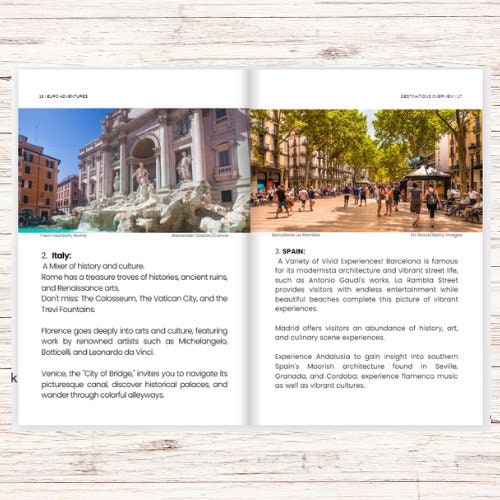 BOOK EURO ADVENTURES: Guide, Tips, Planner, Organizer, Tracker, Journal ...
