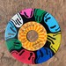 Trippy Smiley Record - Etsy
