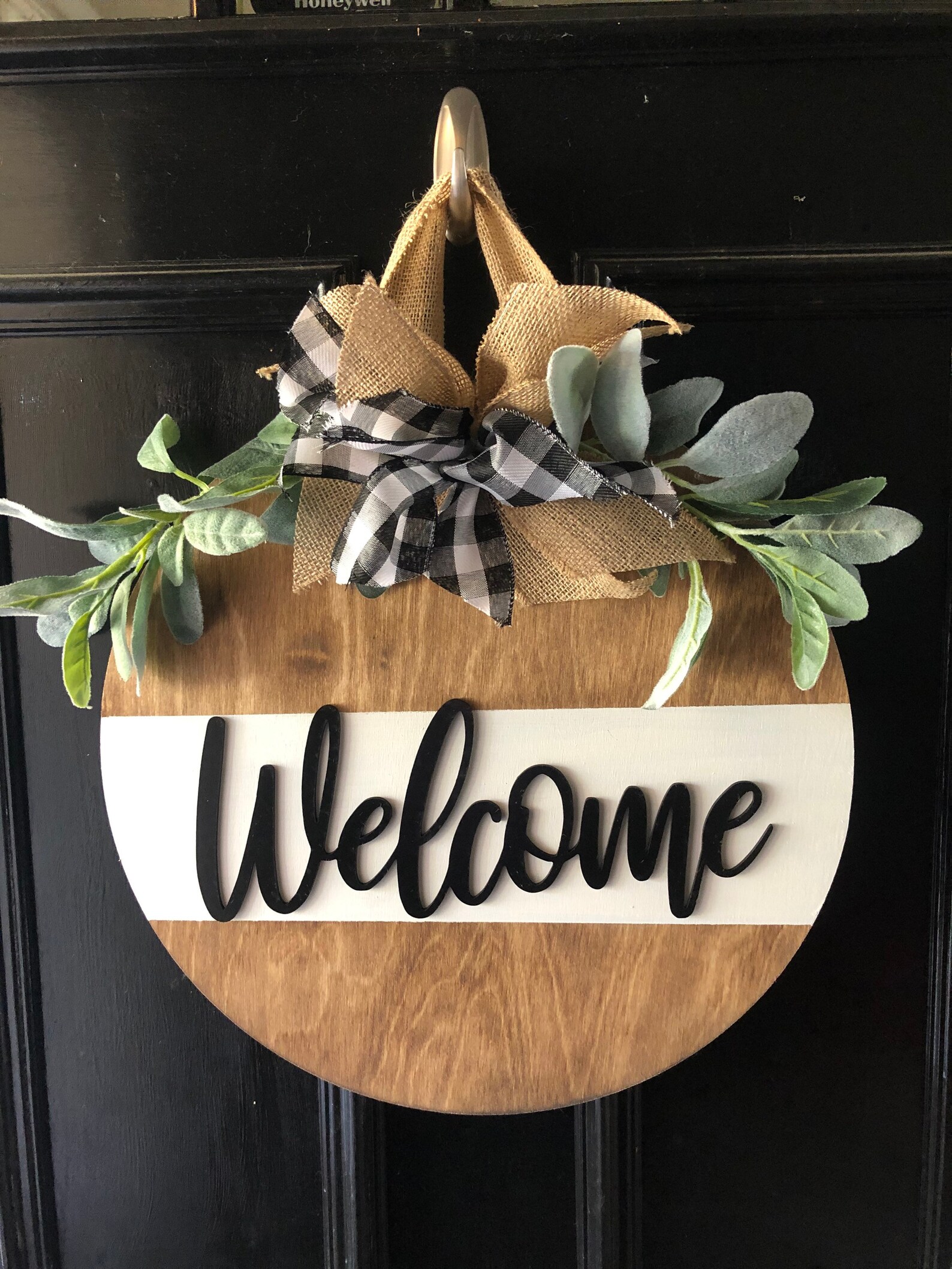 Front Door Decor Welcome Door Hanger Unique Housewarming - Etsy