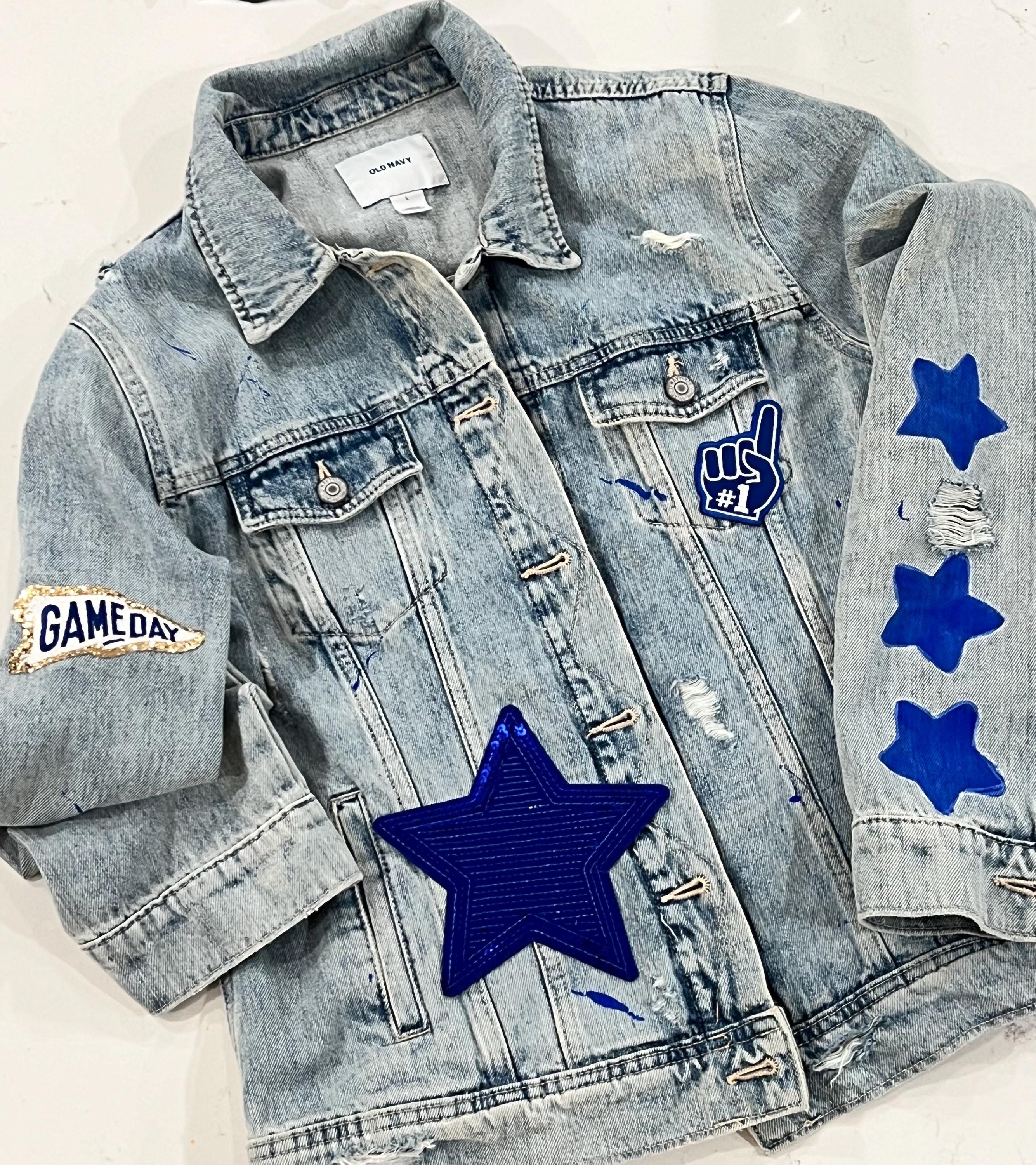 Personalized Denim Jacket, Custom Jean Jacket, Hand Painted - Etsy