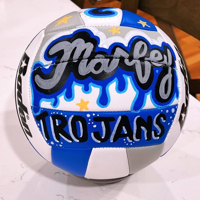 Personalized Volleyball - Etsy