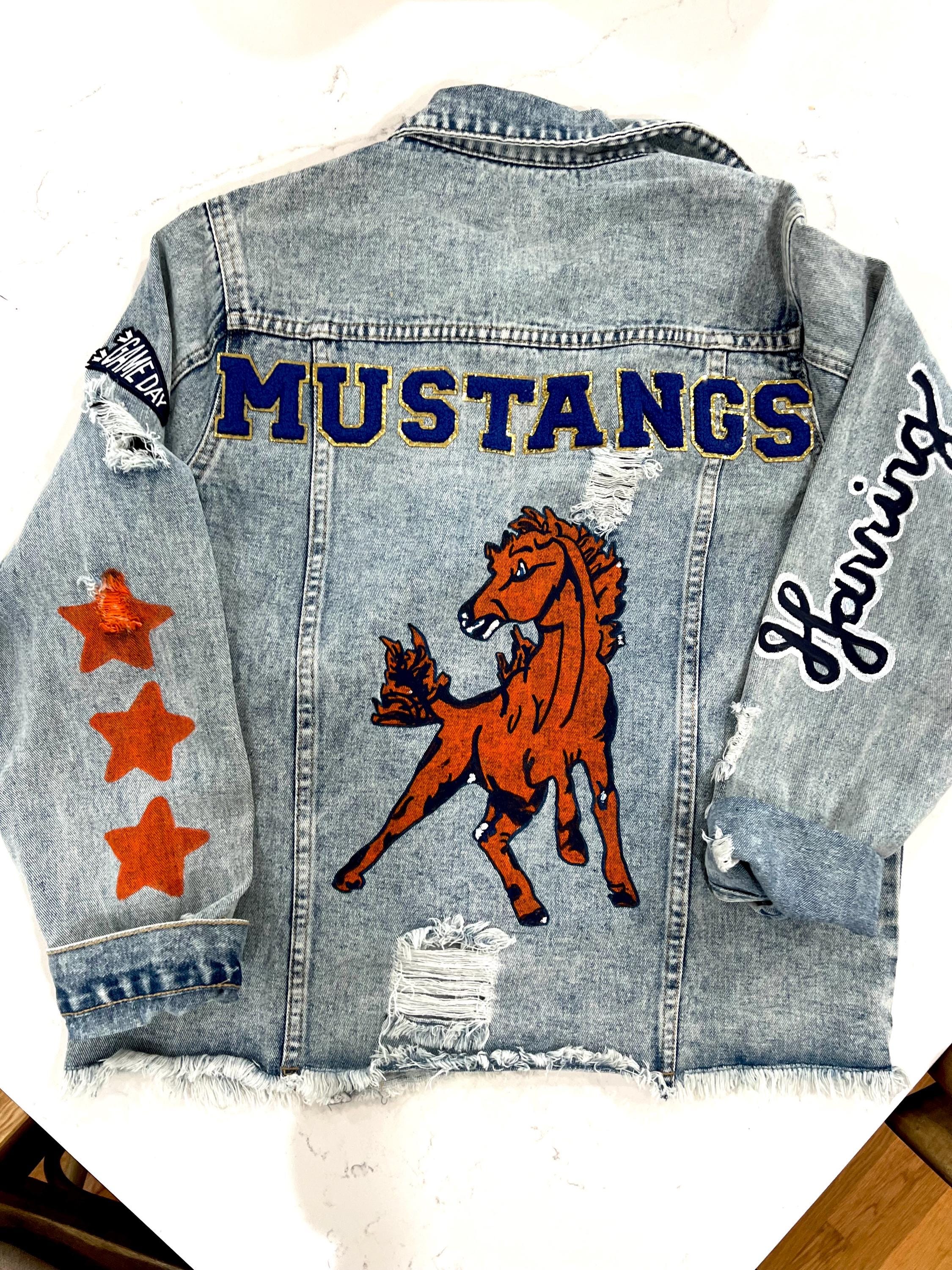 Personalized Denim Jacket, Custom Jean Jacket, Hand Painted - Etsy