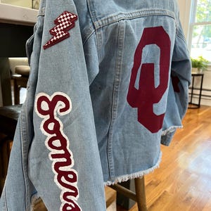 Personalized Denim Jacket, Custom Jean Jacket, Hand Painted - Etsy