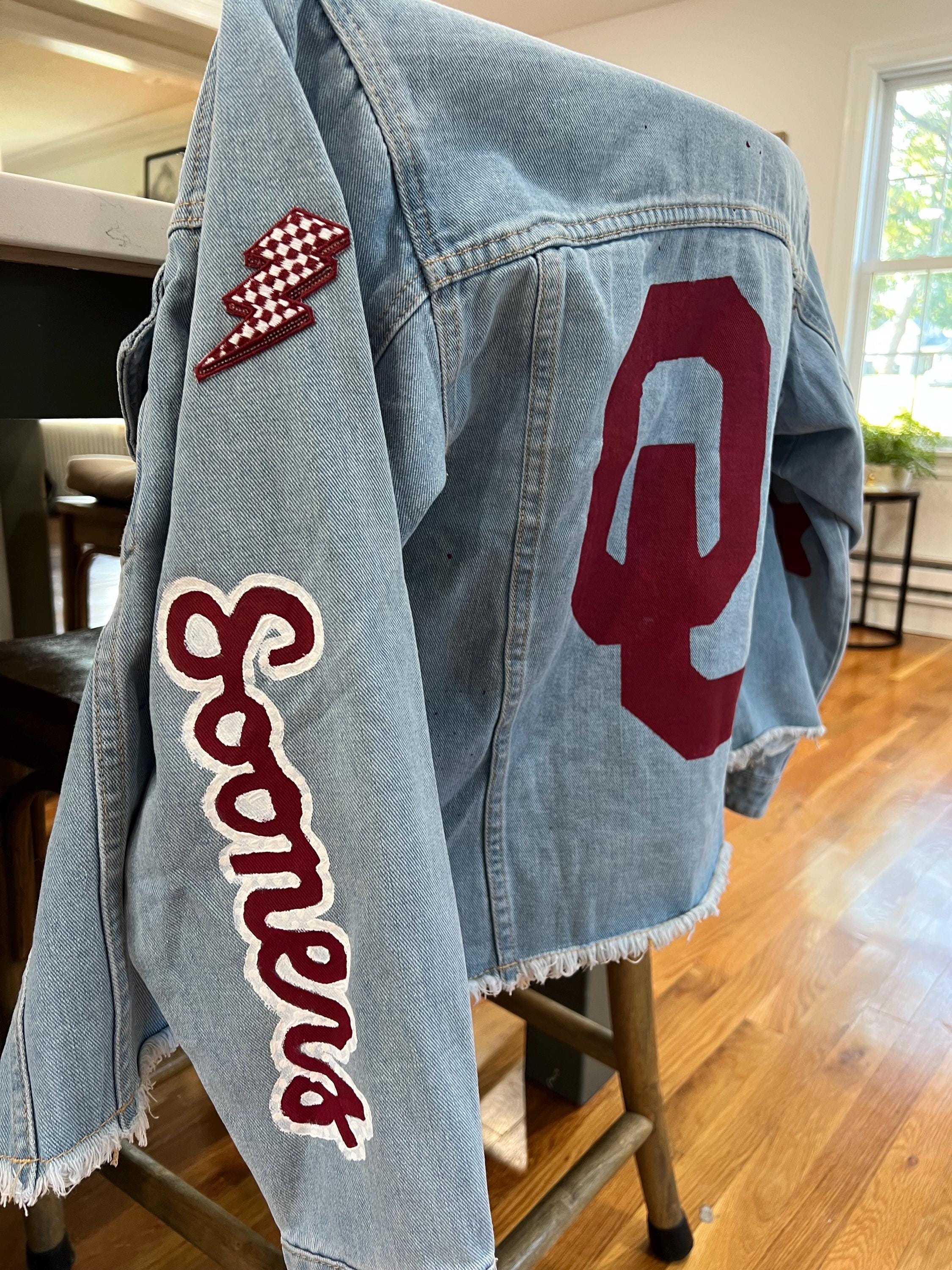 Personalized Denim Jacket, Custom Jean Jacket, Hand Painted - Etsy
