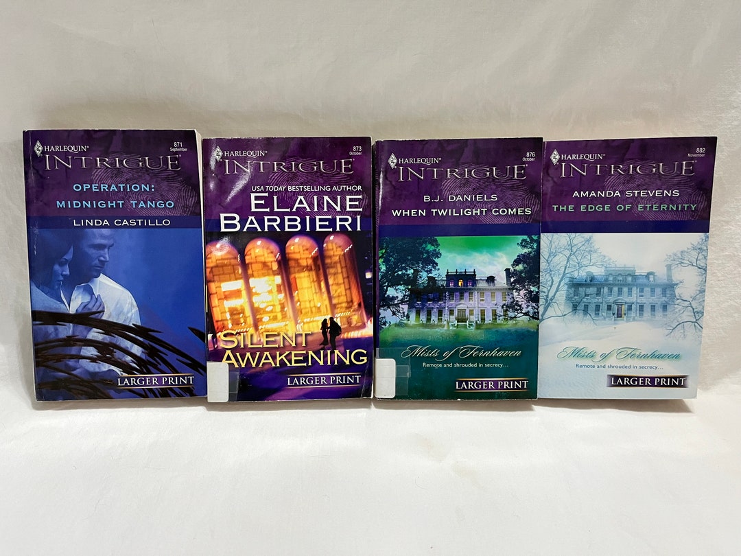 Harlequin Intrigue Romance Lot One Various Titles Various Authors ...