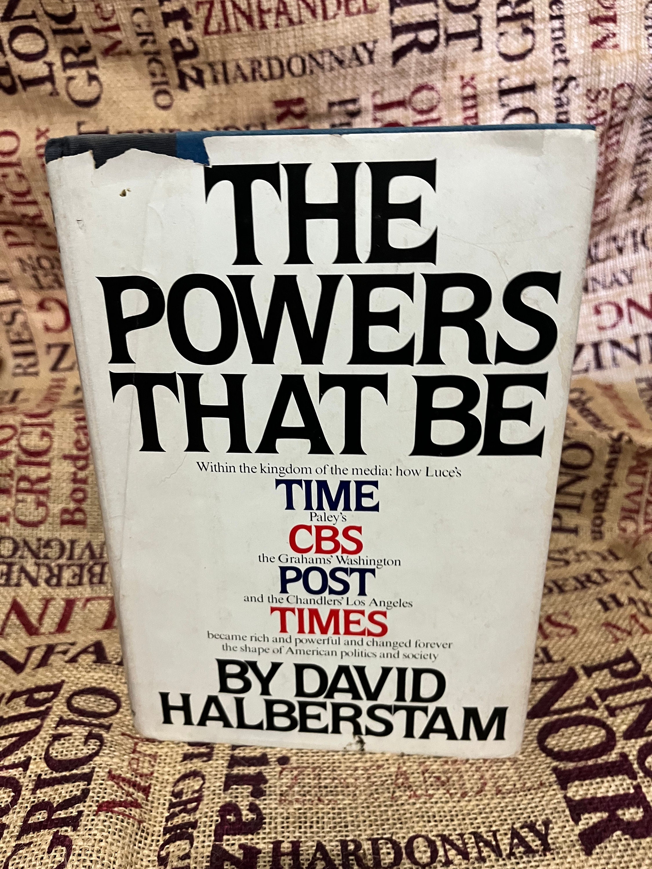 The Powers That Be David Halberstam Hardcover 1979, 1st Edition - Etsy