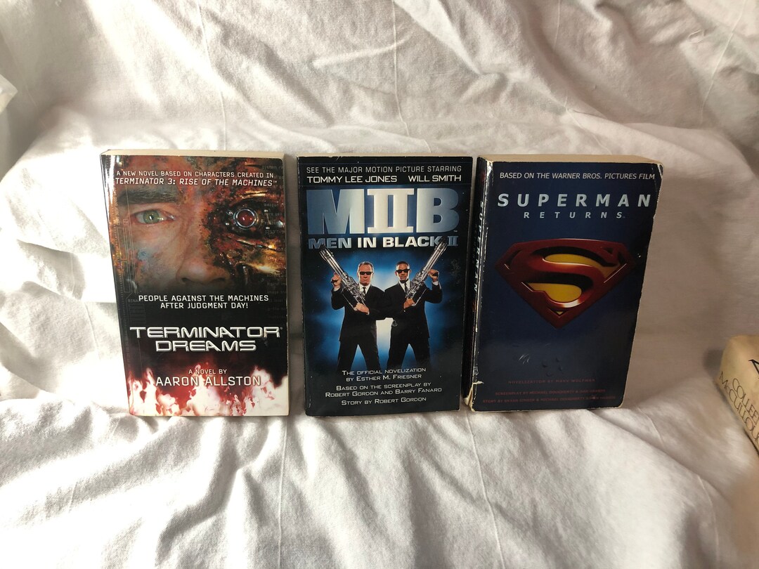 Filmbücher: Terminator Dreams / MIB II / Superman Returns Taschenbuch ...