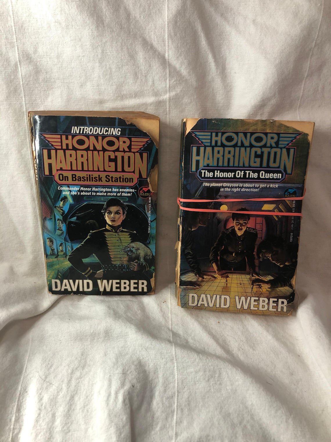 Honor Harrington on Basilisk Station & the Honor of the Queen David ...