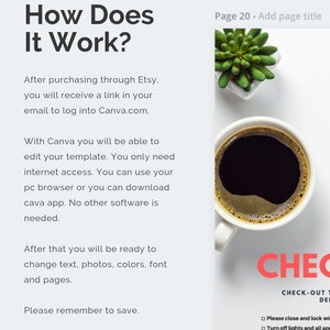 Premium House Manual & Mini Travel Guide Book 21 Pages - Etsy