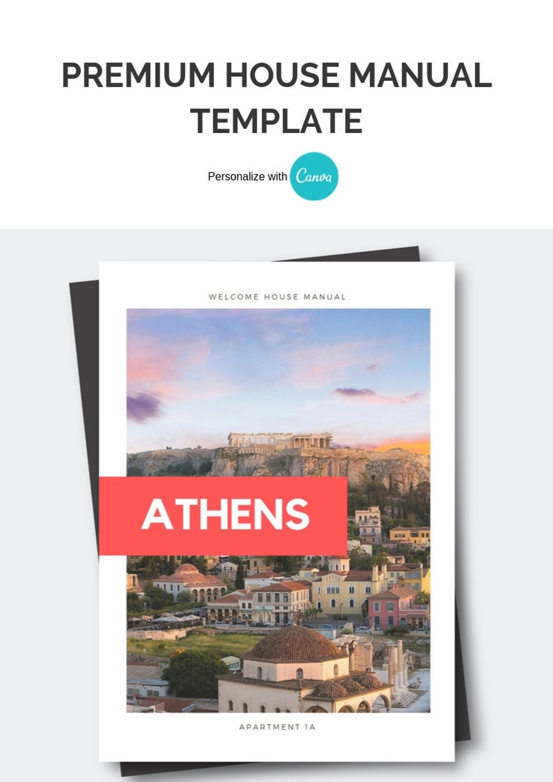 Premium House Manual & Mini Travel Guide Book 21 Pages - Etsy