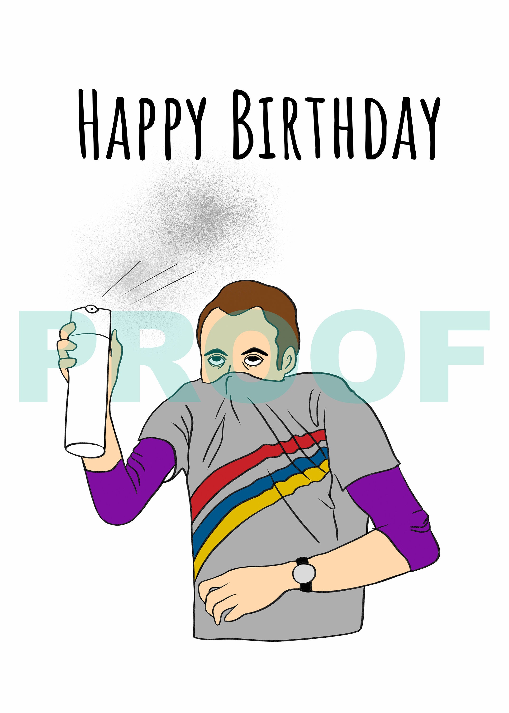 Big Bang Theory Sheldon Meme Spray