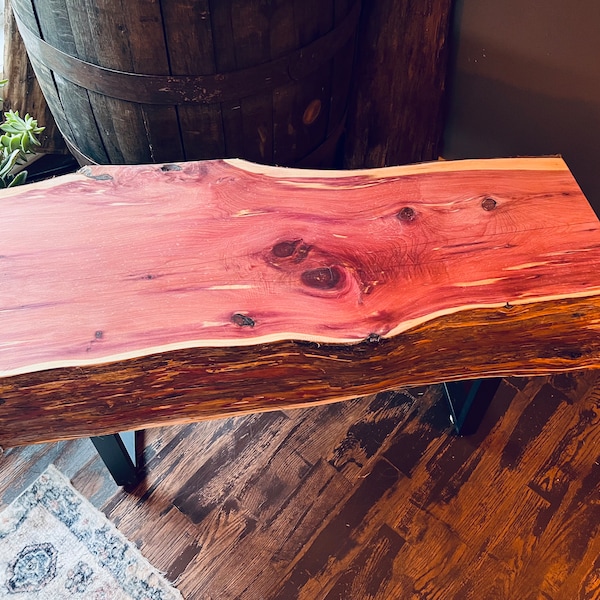 Cedar Bench - Etsy