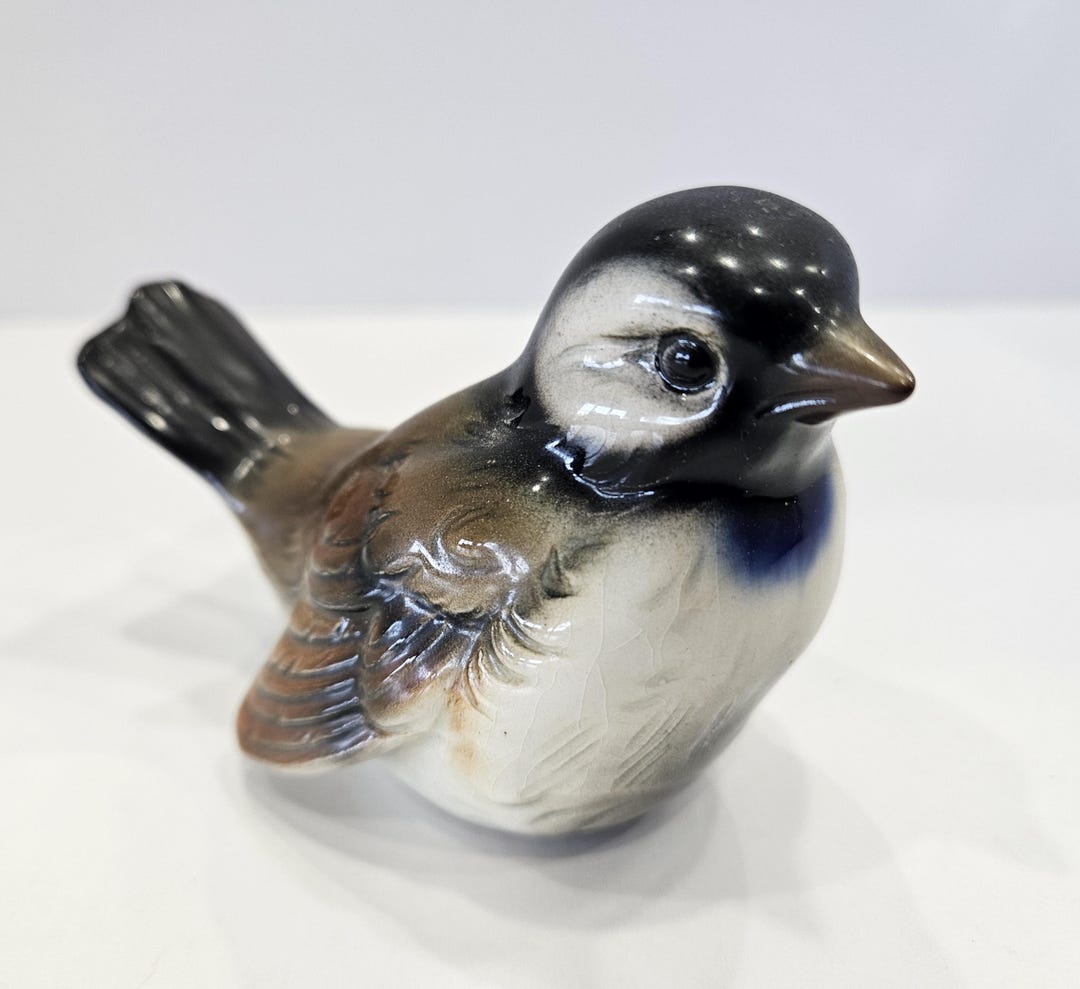 Vintage Goebel W Germany Bird Figurine CV73 Sparrow Bluethroat - Etsy