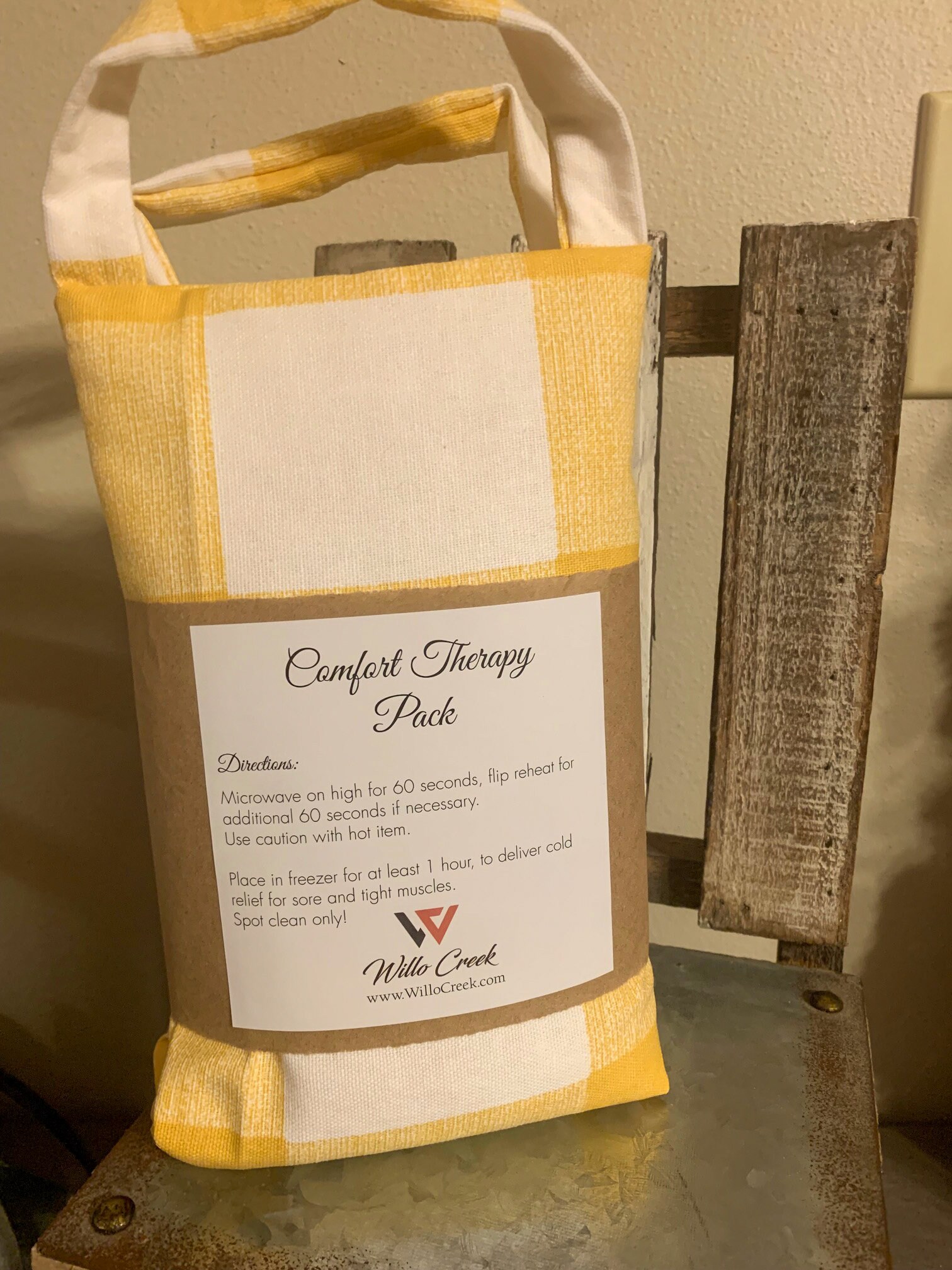 Microwavable Rice Bag | Heating Pad | Natural Healing | Cold Therapy ...