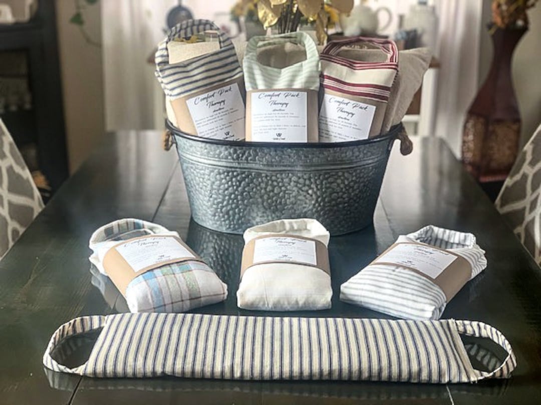 Microwavable Rice Bag | Heating Pad | Natural Healing | Cold Therapy ...