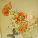 Vintage Watercolor Painting Floral Butterfly Elizabeth Huntington ...