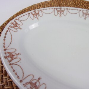 Antique Buffalo China Platter Swag and Urn Pattern Early 1900s - Etsy
