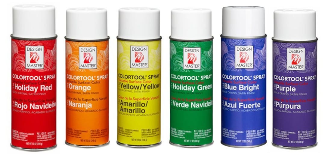 Design Master Color Tool Spray Floral Paint Dye Free Shipping - Etsy