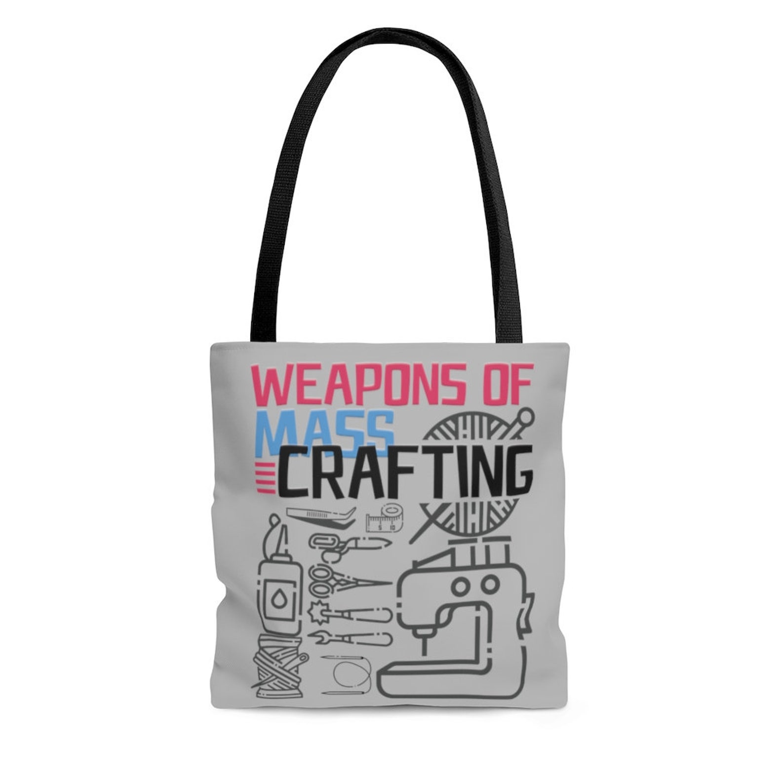 Crafting Tote Bag Gift for Crafter Double Sided Shopping - Etsy