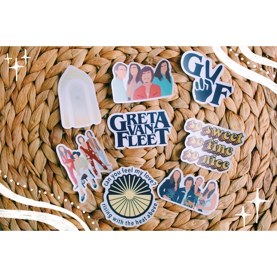 Greta Van Fleet Stickers - Etsy
