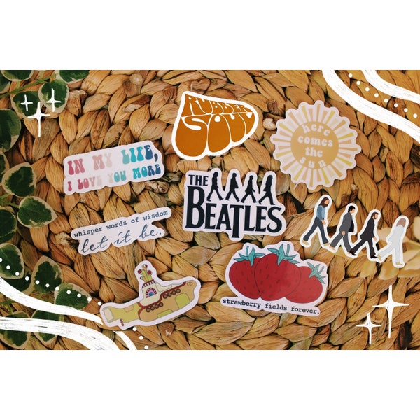 The Beatles Sticker - Etsy