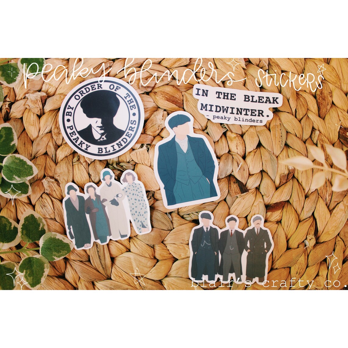 Peaky Blinders Stickers | Etsy