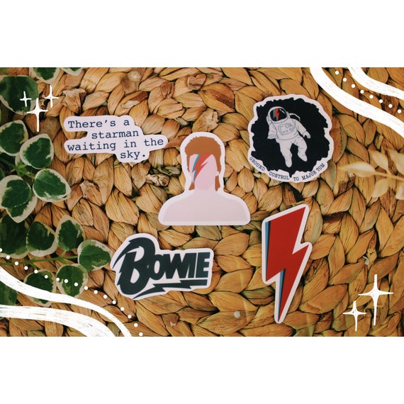 David Bowie Stickers | Etsy