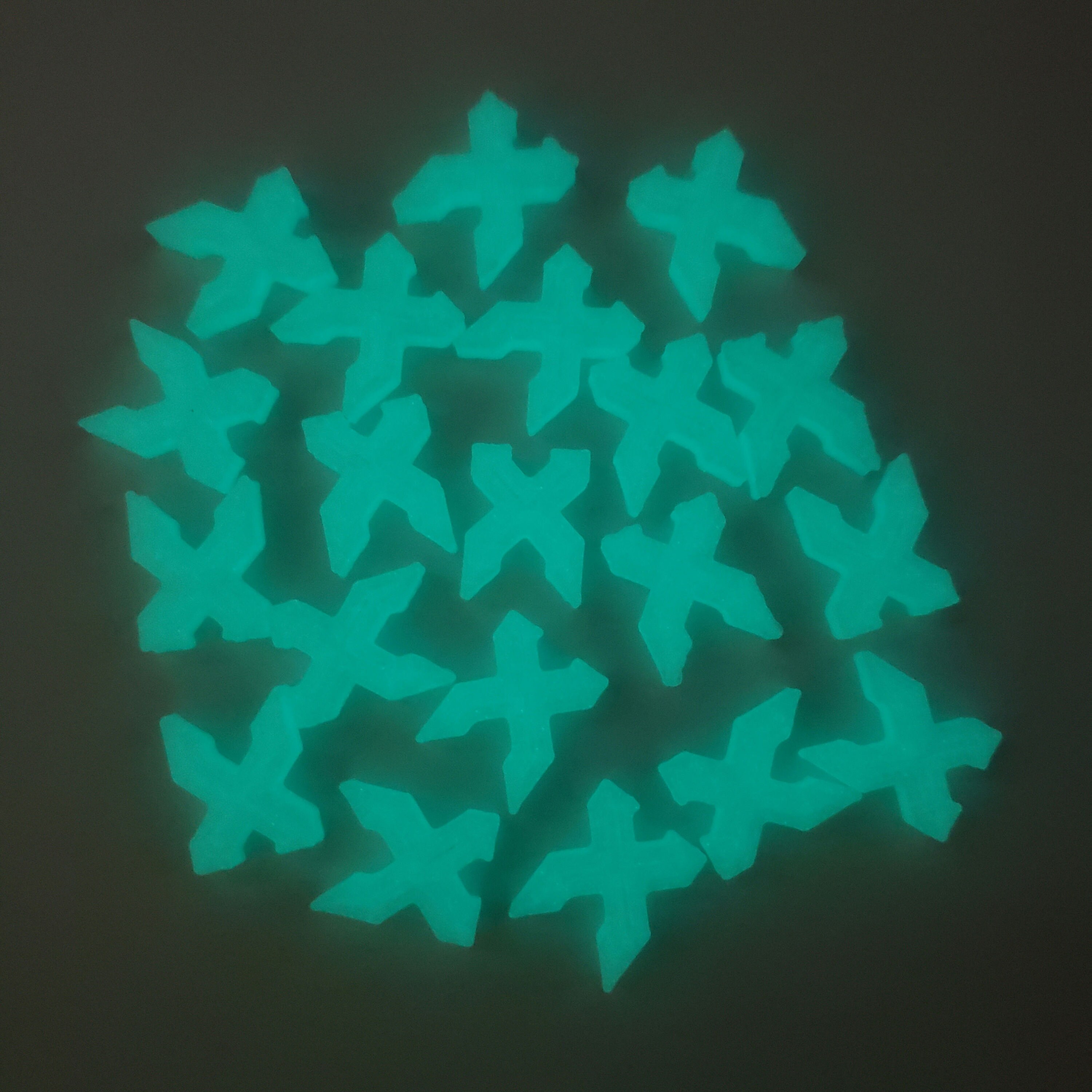 20x Excision Kandi Beads Glow in the Dark 3D Printed - Etsy