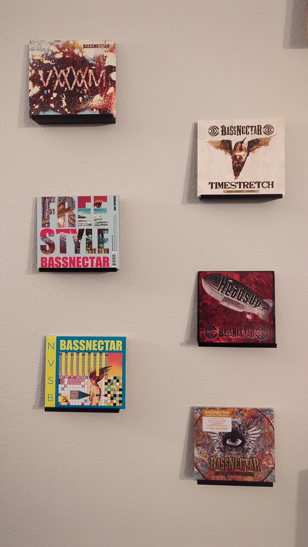 CD Album PS1 Dreamcast Wall Display Non-invasive Mounting Method - Etsy