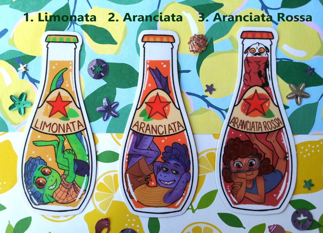 Luca Transparent Stickers - Etsy