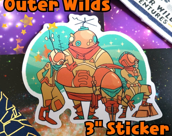 Outer Wilds Squad Goals Sticker - Etsy