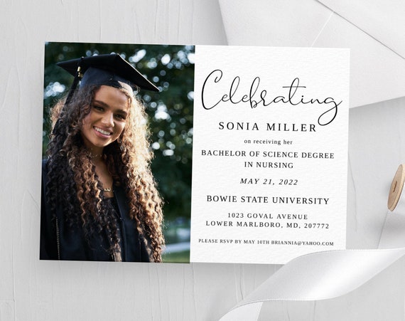 College Graduation Invitations Templates 2022