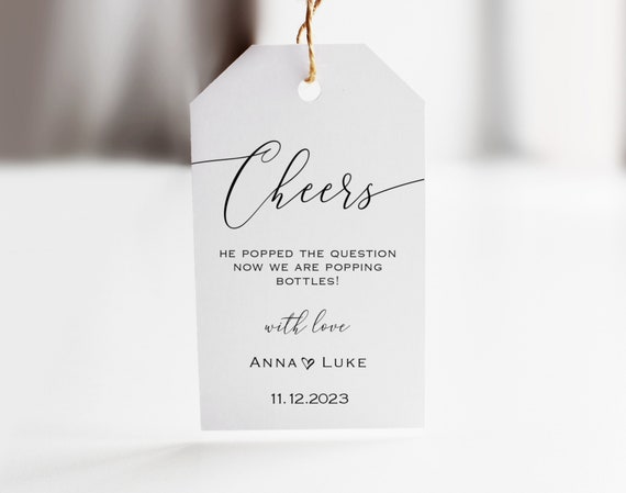 Wedding favor labels template free | Beachweddingtips.com