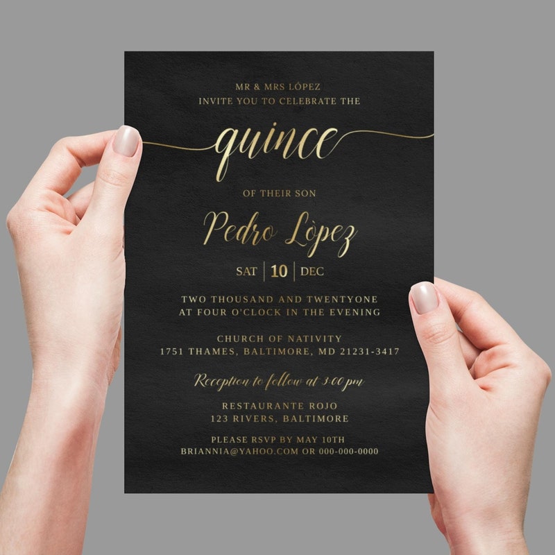 Quince Invitations - Etsy