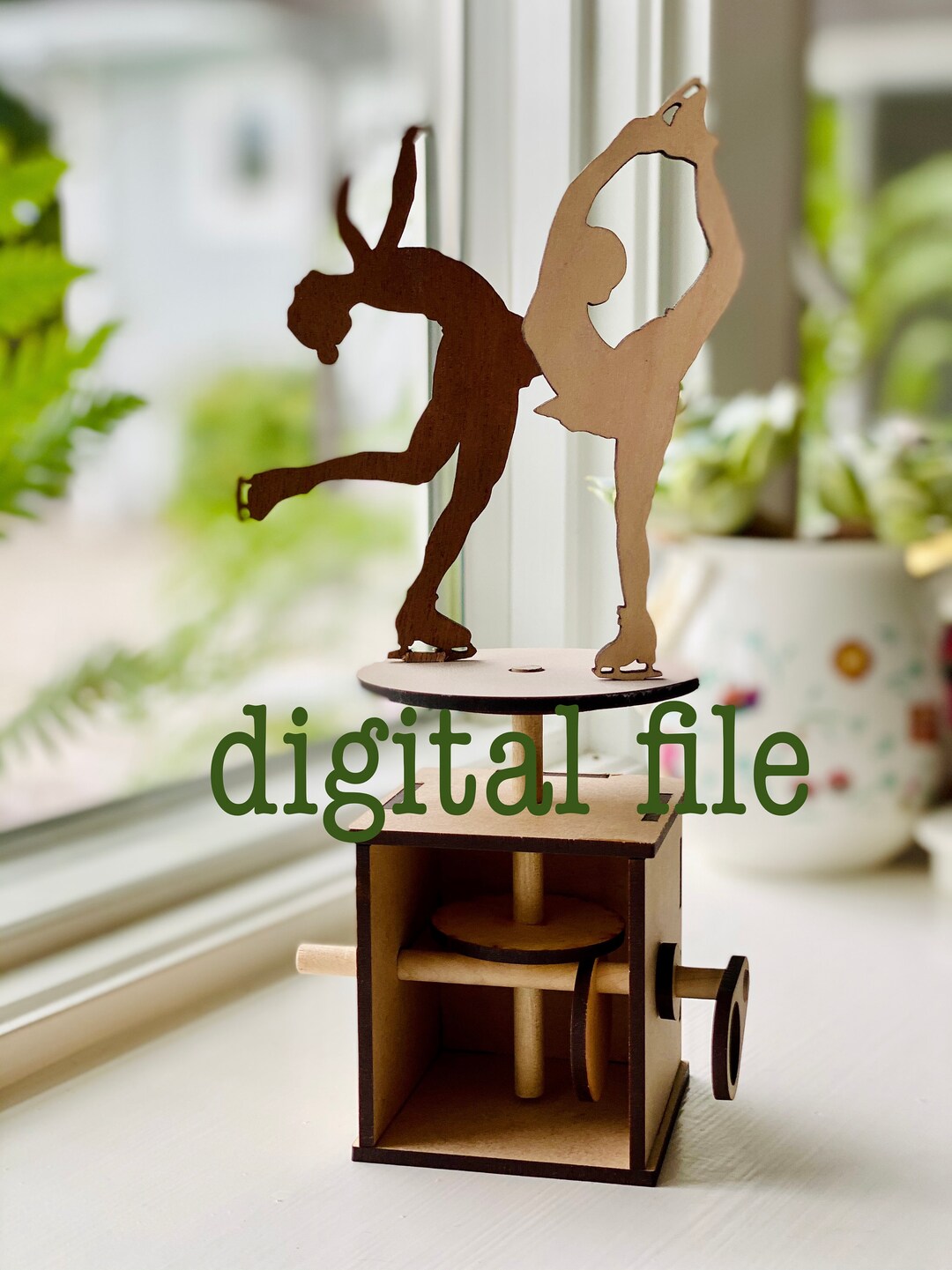 Automata Toy Digital File, Mechanical Wooden Toy SVG, Laser Cut ...