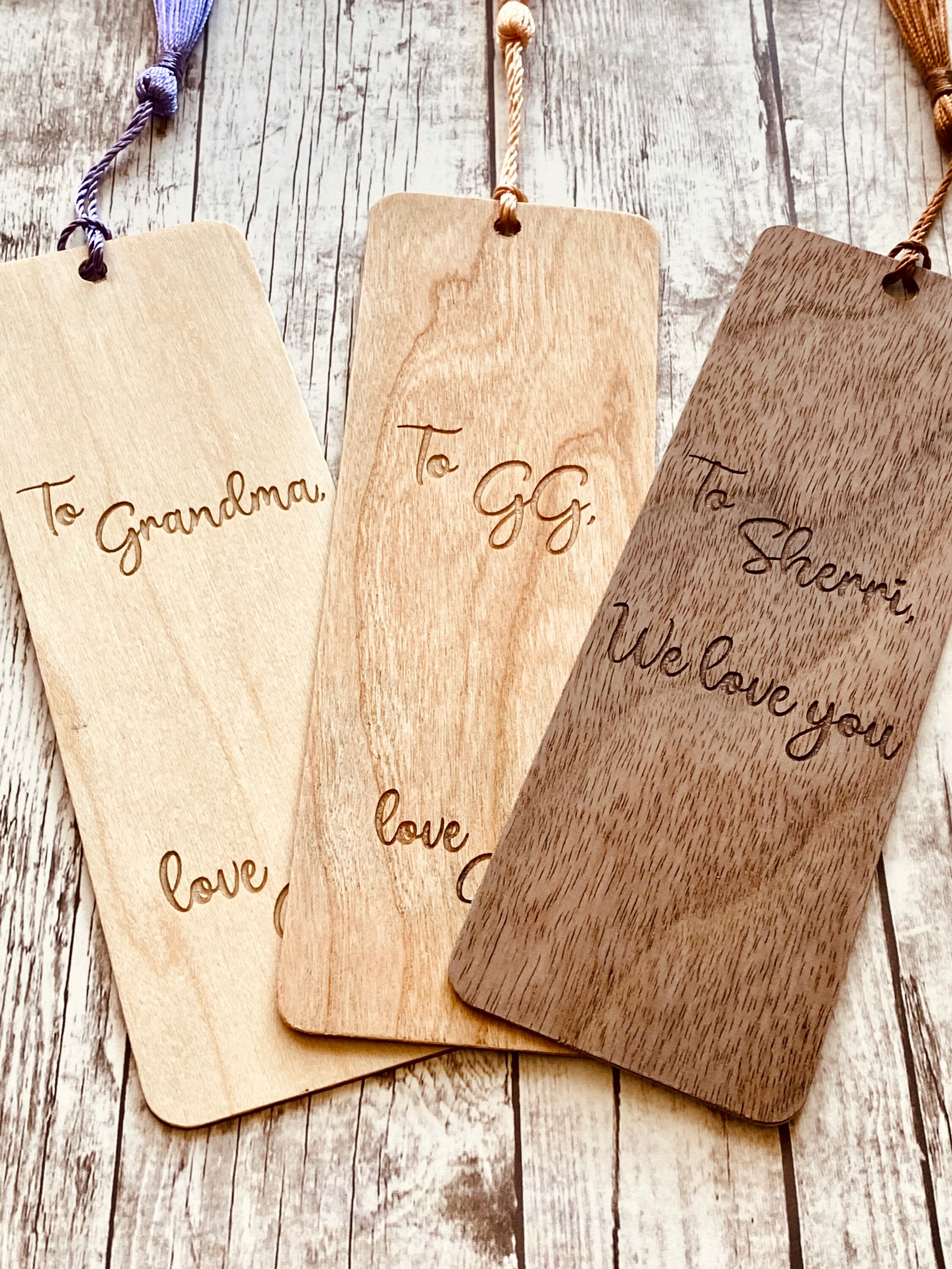 Wood Bookmarks Custom Literary Quote Bookmarks Choose From - Etsy UK