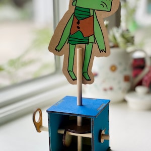 Automata Toy Digital File, Mechanical Wooden Toy SVG, Laser Cut ...