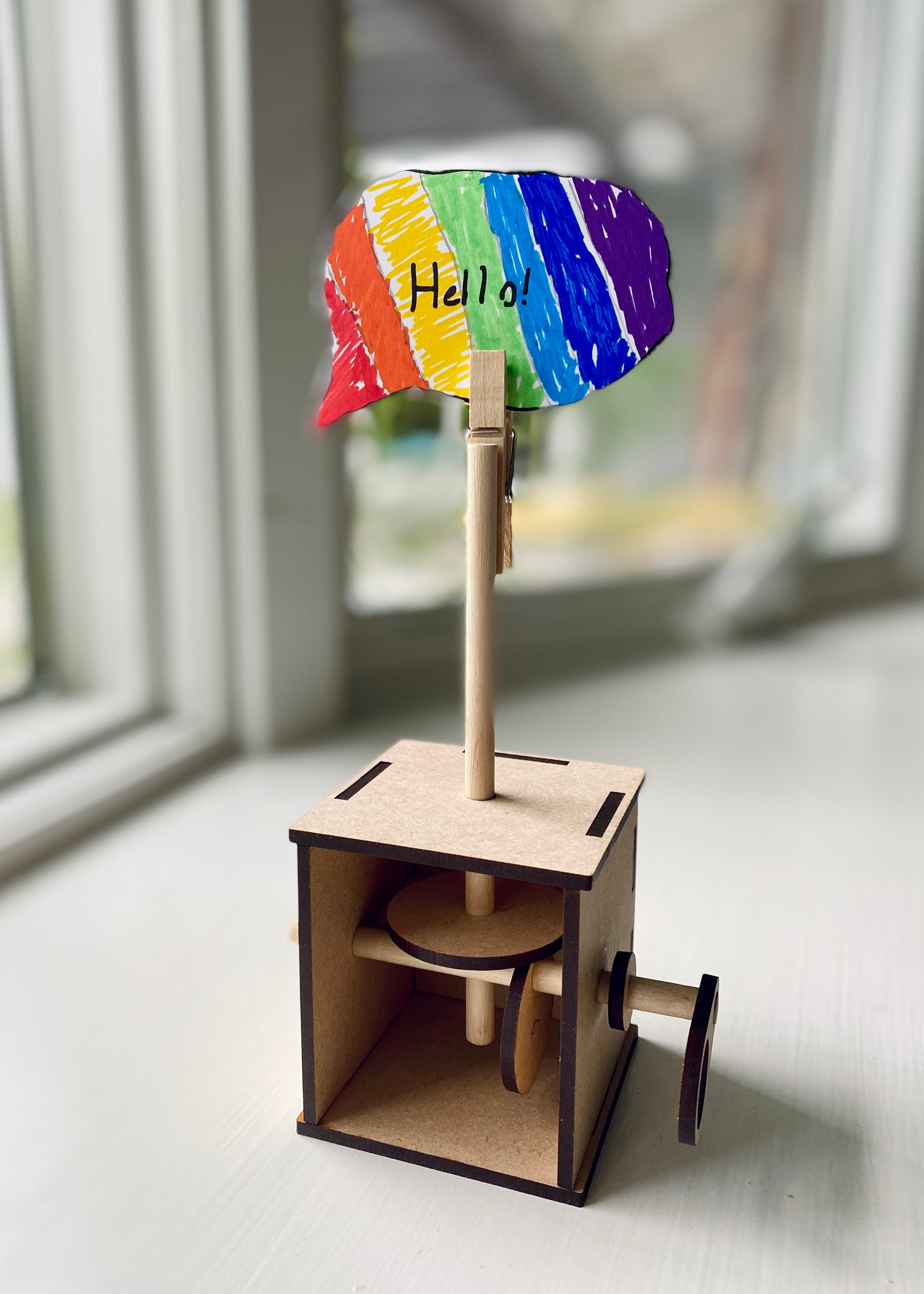 Automata Toy Digital File, Mechanical Wooden Toy SVG, Laser Cut ...